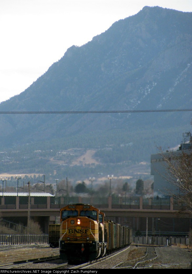 Southbound BNSF Loaded Coal Train DPU's